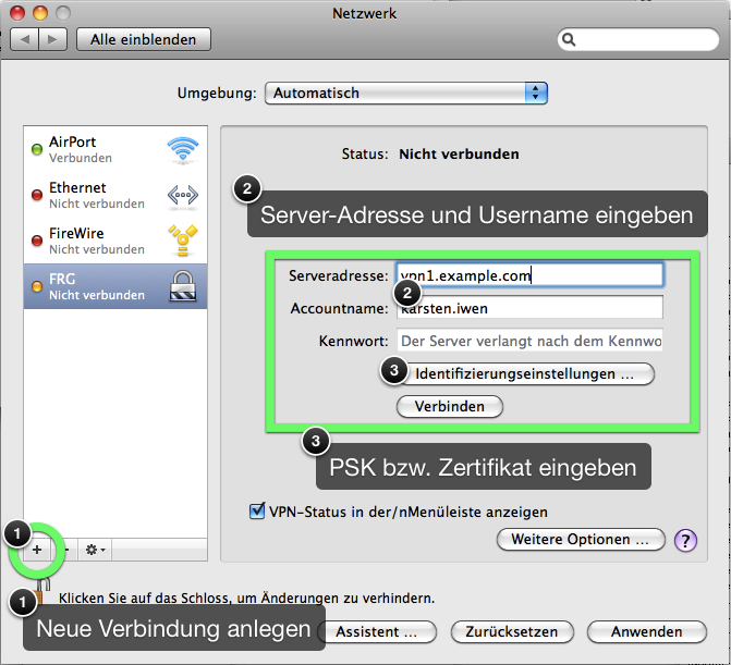 Der Cisco VPN-Client im MacOS X 10.6 Snow Leopard – Karstens Cyber-Fi Blog